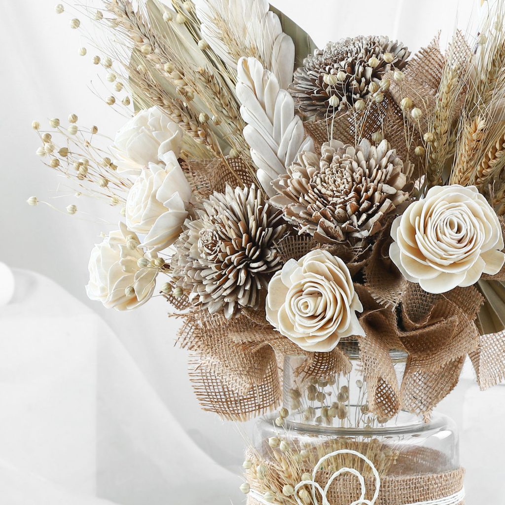 Eternal Dried Flower Jar – Zestta Delight